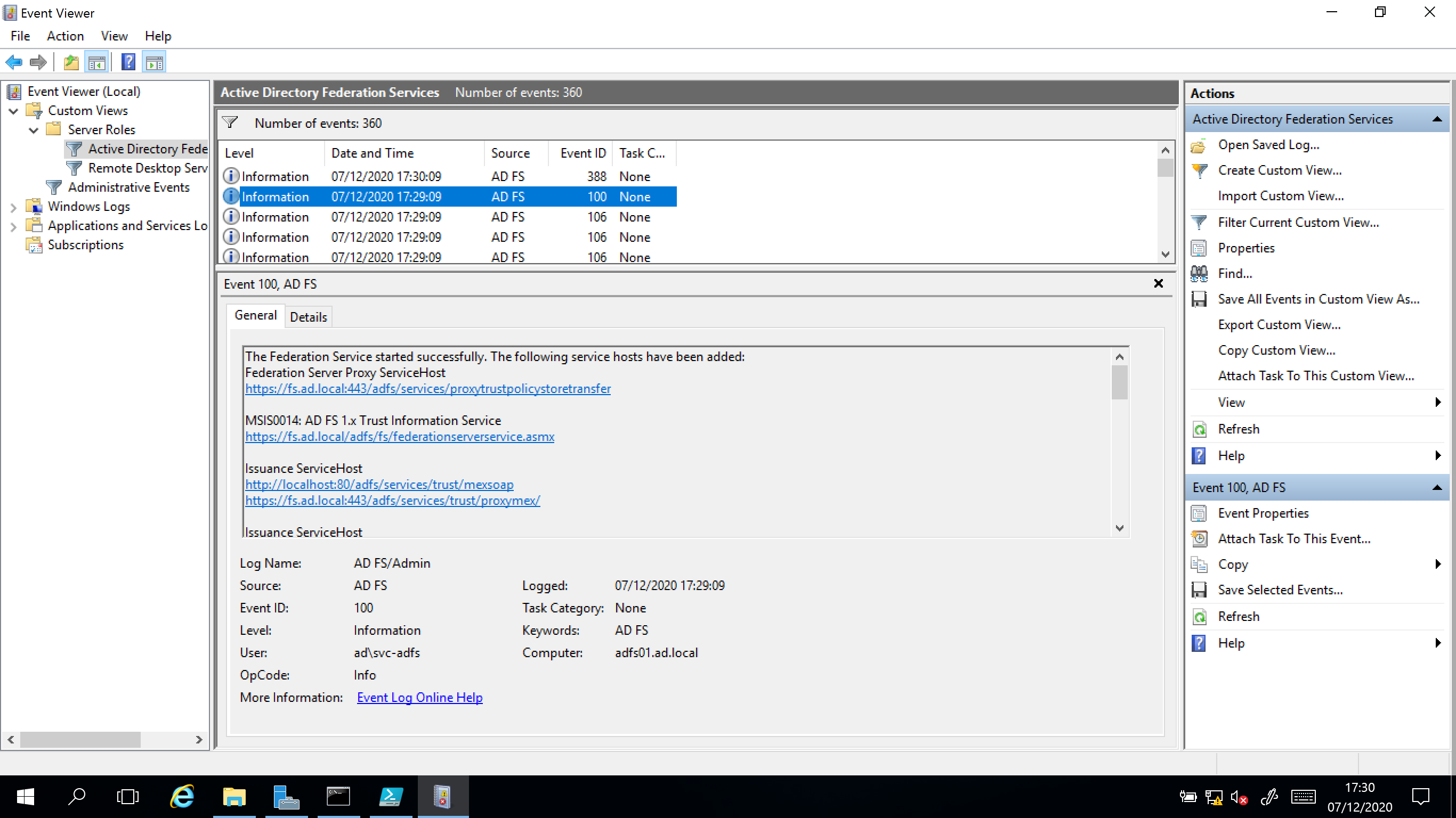 Migrate Adfs Configuration Database From Wid To Ms Sql