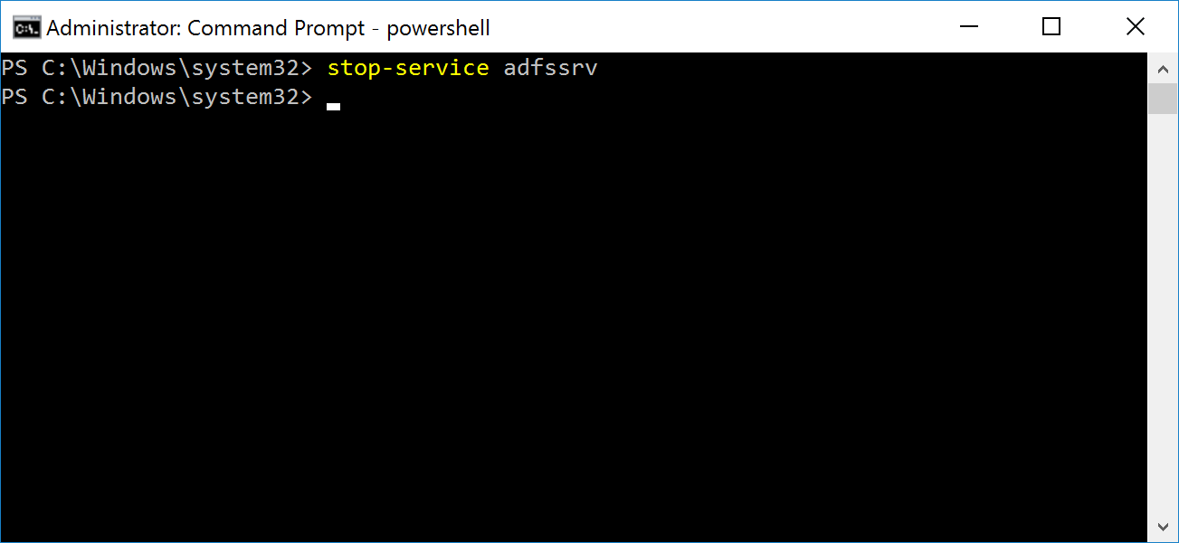 Migrate Adfs Configuration Database From Wid To Ms Sql