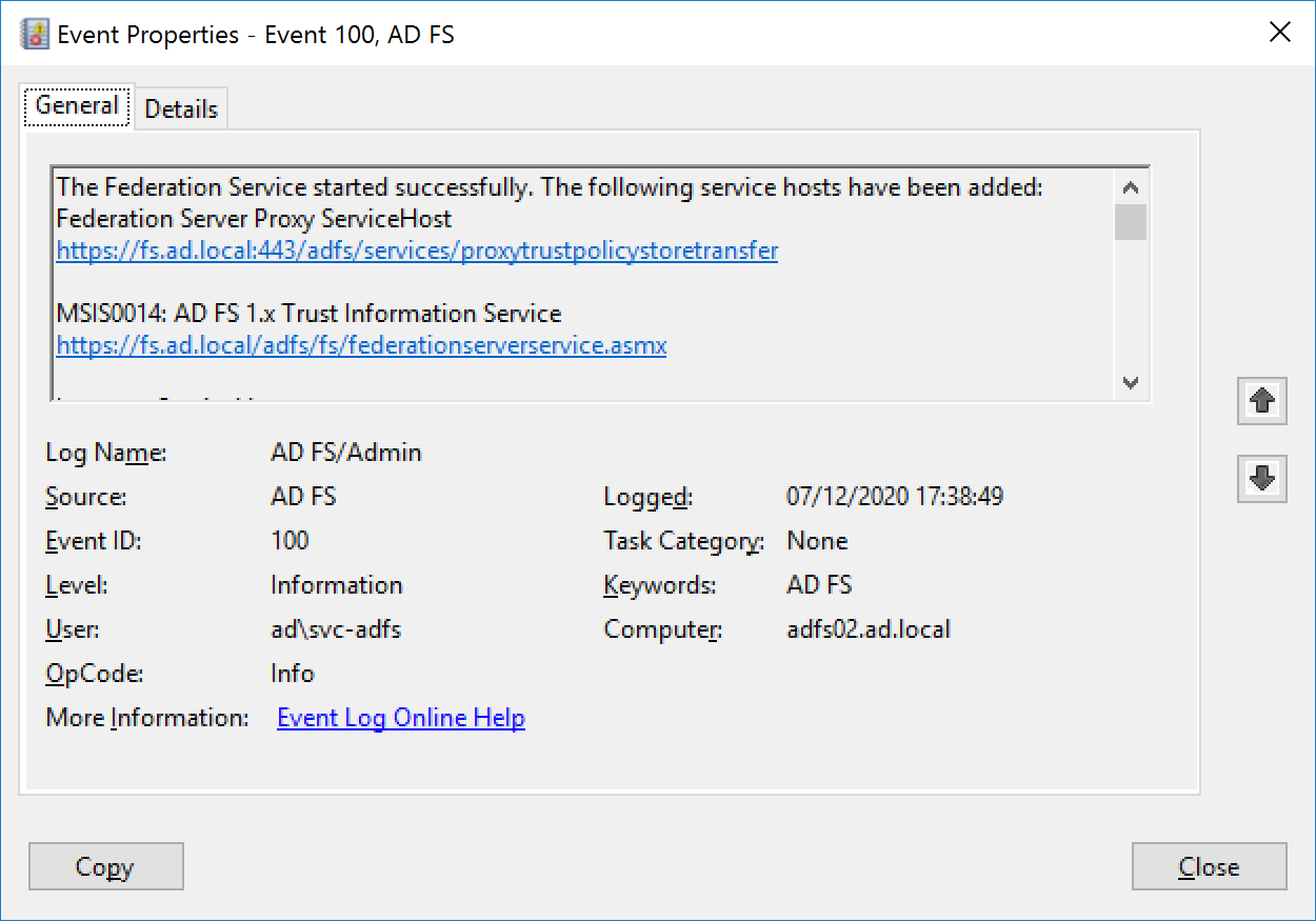 Migrate Adfs Configuration Database From Wid To Ms Sql