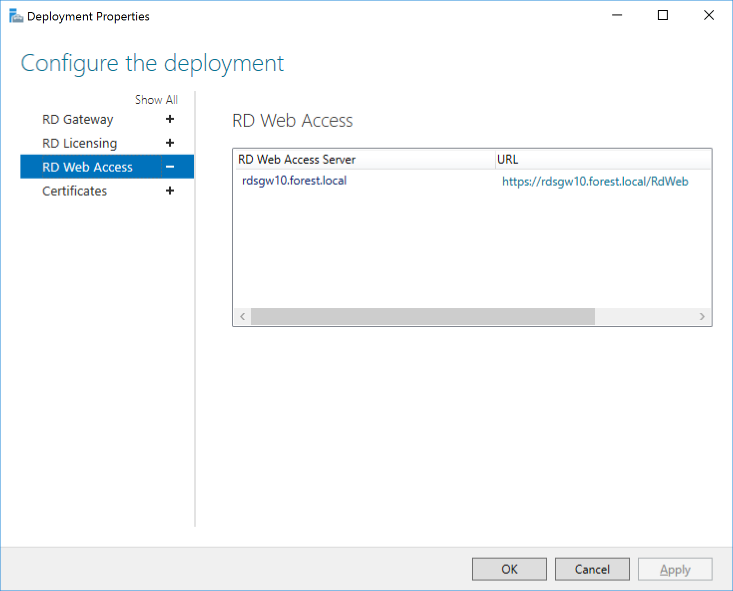 RDS access to applications with second authentication factor by smartcard
